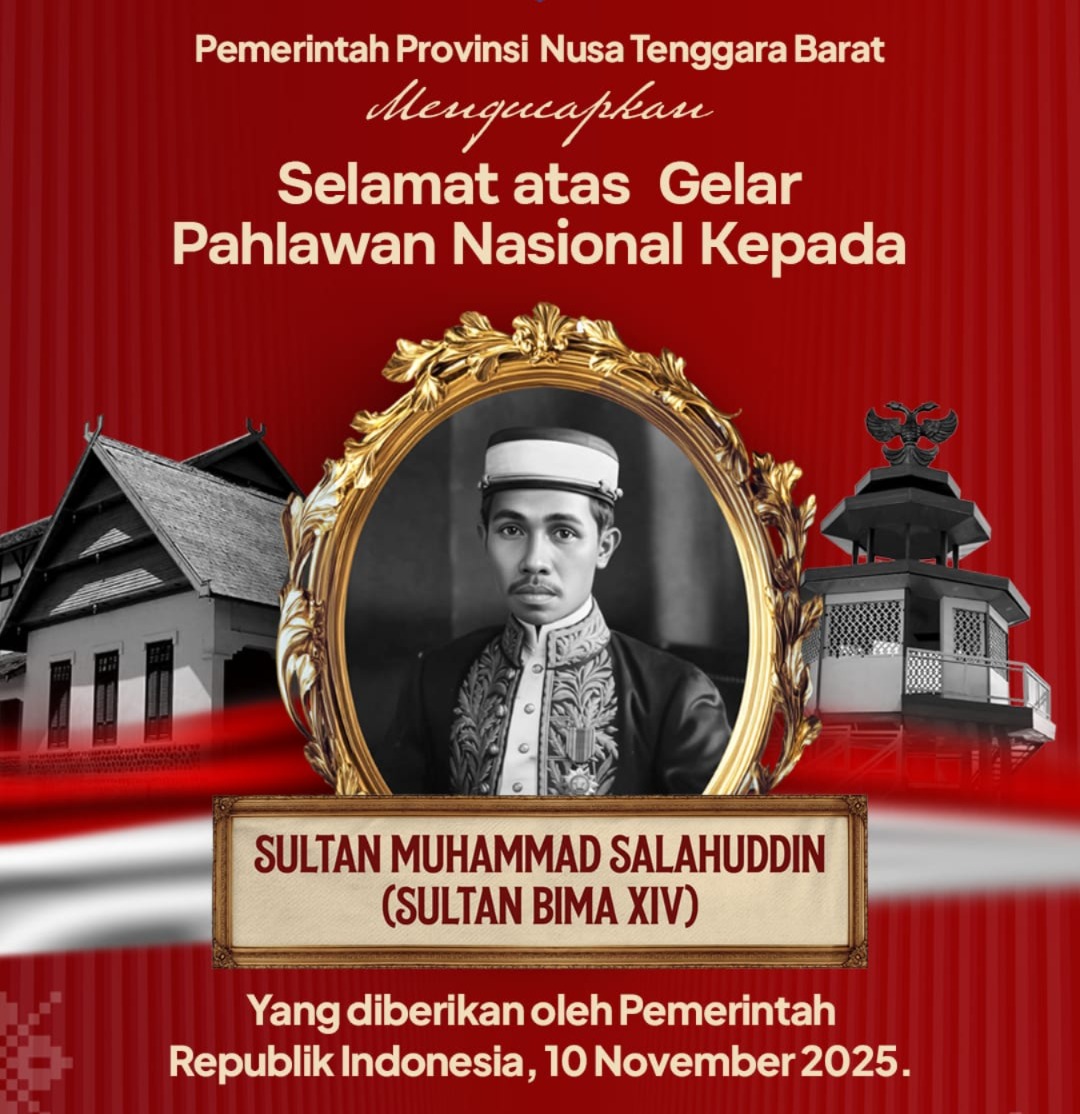 Lengkapi Deretan Pahlawan dari NTB, Sultan Muhammad Salahuddin ...