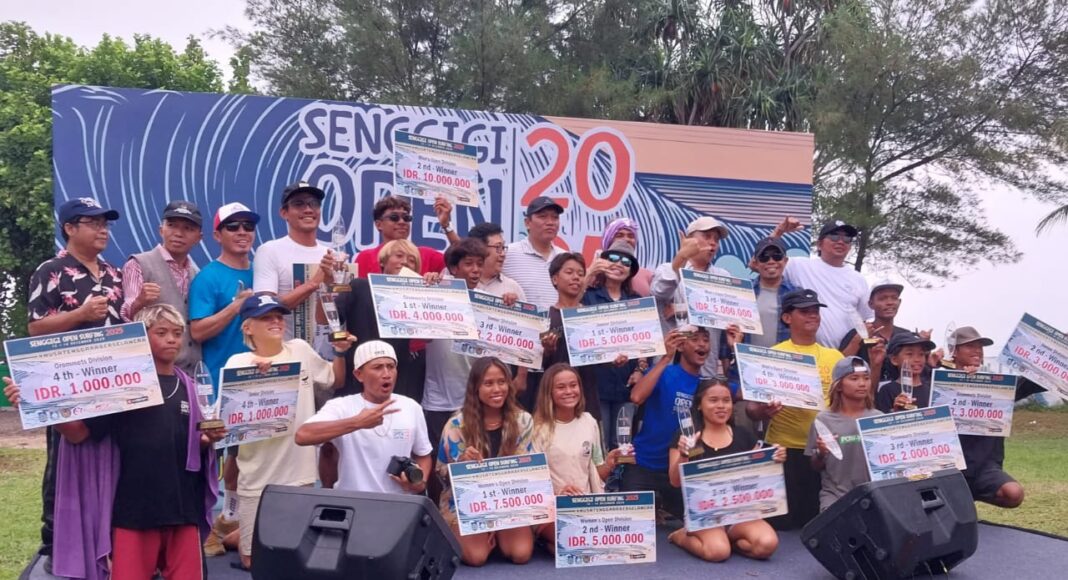 Senggigi Surfing Open 2025 Diikuti Ratusan Peselancar, Atlet NTB Mampu ...