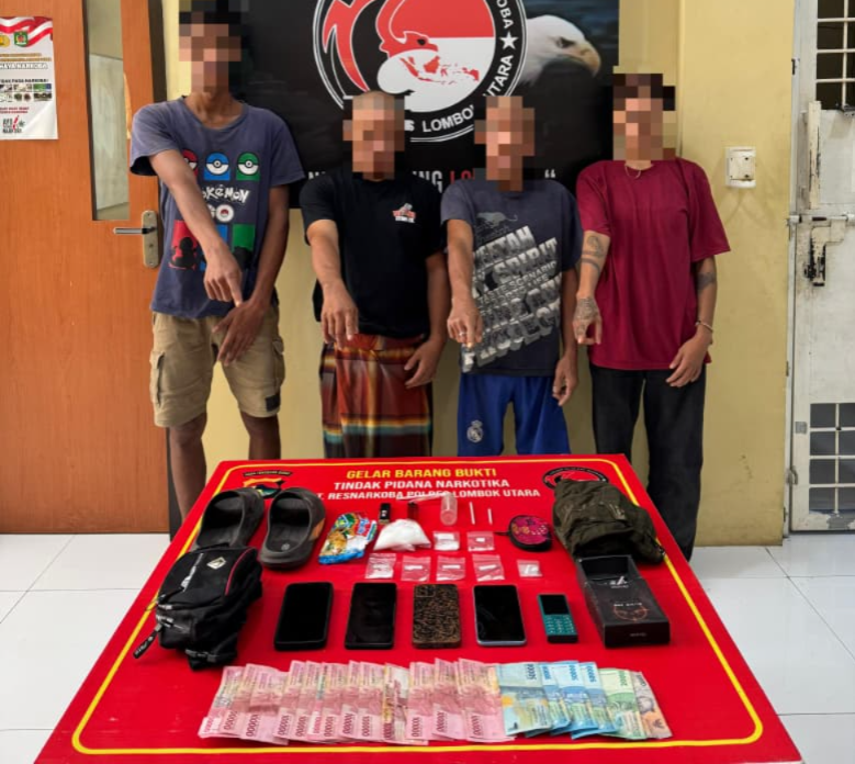 Sembunyi di Lombok Timur, Jaringan Sabu Antar Kabupaten Diamankan ...