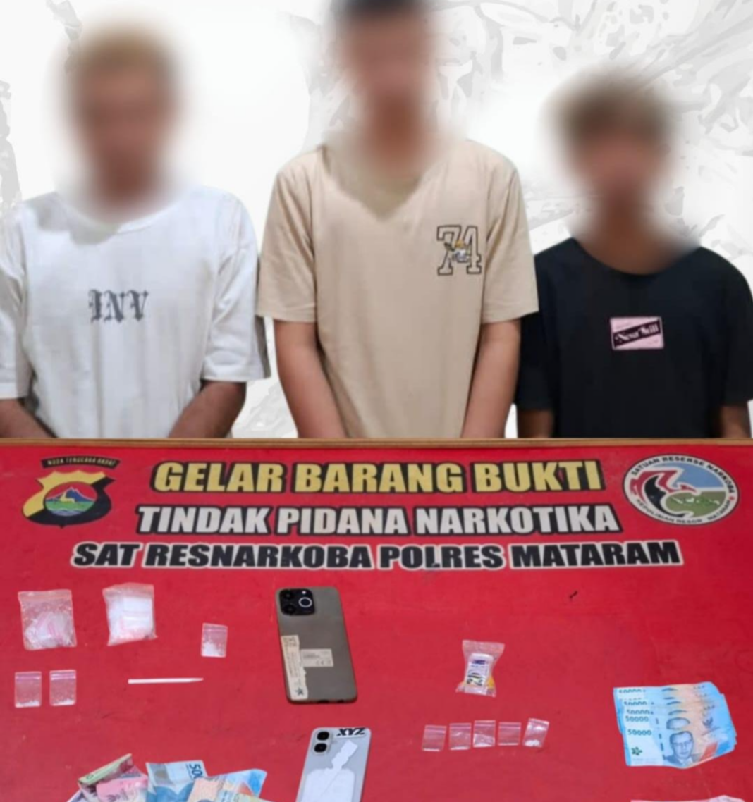 Diduga Hendak Transaksi Sabu di Gang Karang Bagu, Tiga Pria Diciduk ...